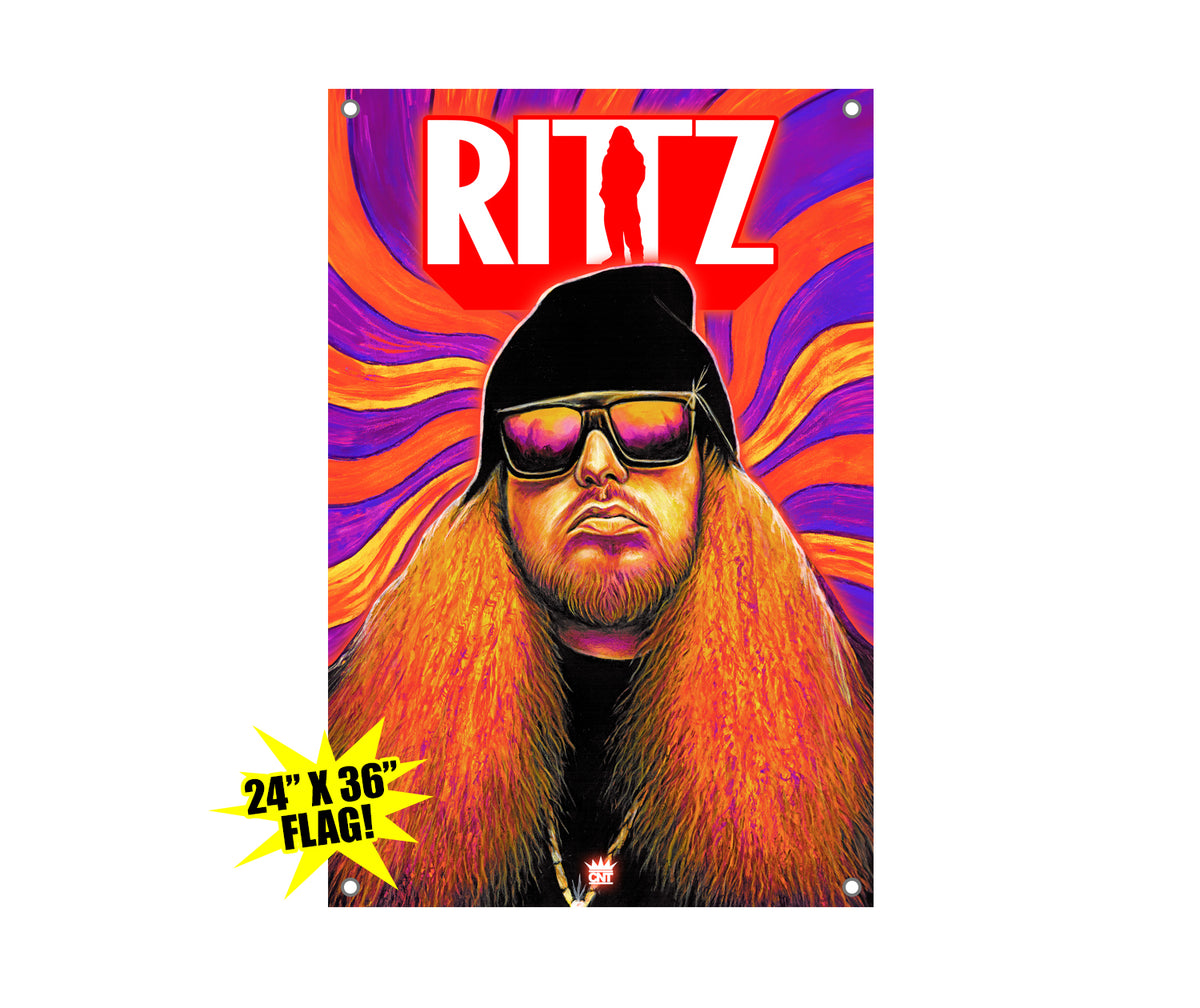 Rittz Back For More 24" x 36" Flag – Rittz Official Store