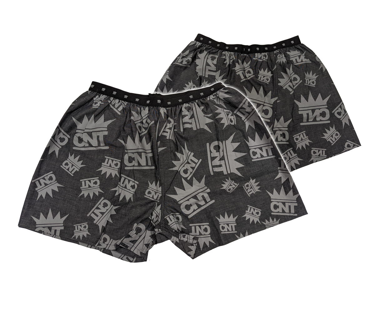CNT Logo Pattern Boxer Shorts – Rittz Official Store